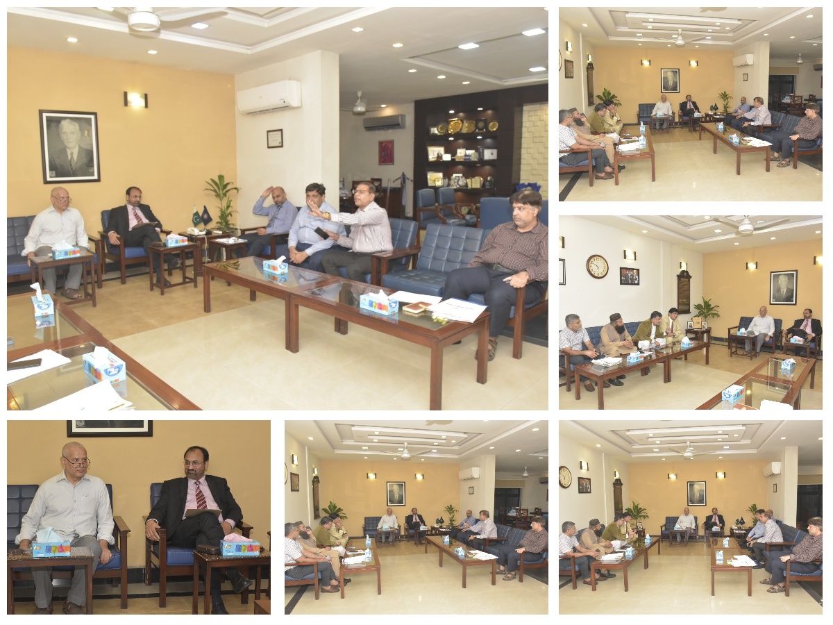 Vice Chancellor Chairs Meeting on Admissions Strategies at UET Lahore
