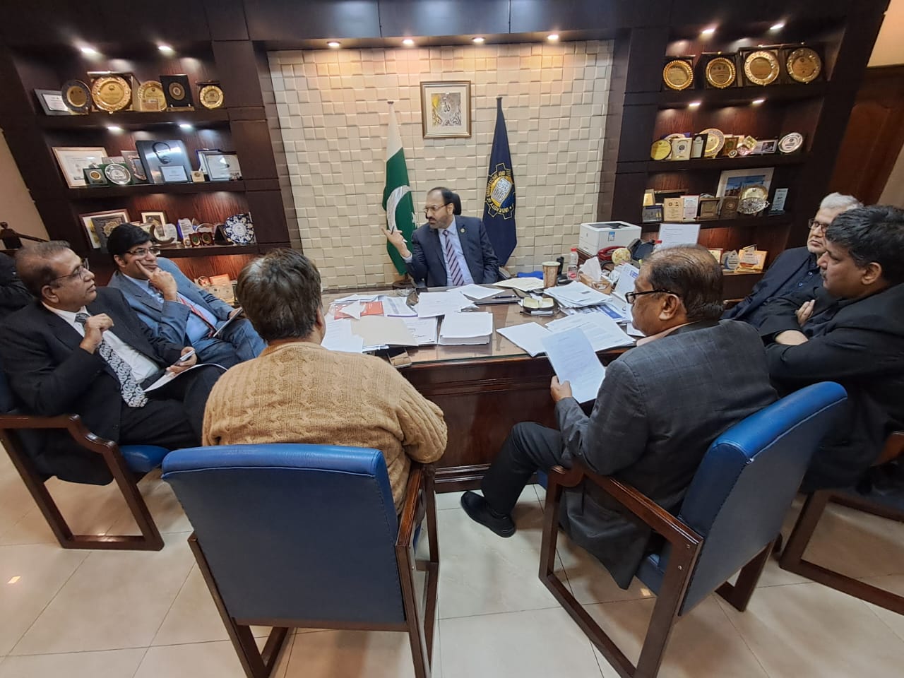 Deans Committee Meeting Held under the Chairmanship of Vice Chancellor ...